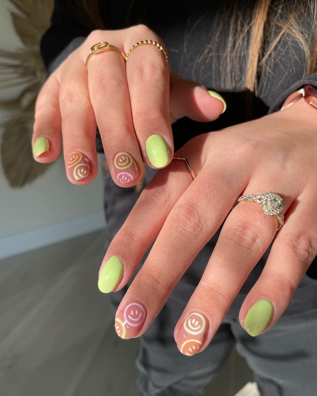 75 Smiley Face Nail Design To Make You Smile Happy Face Nails Wedbook
